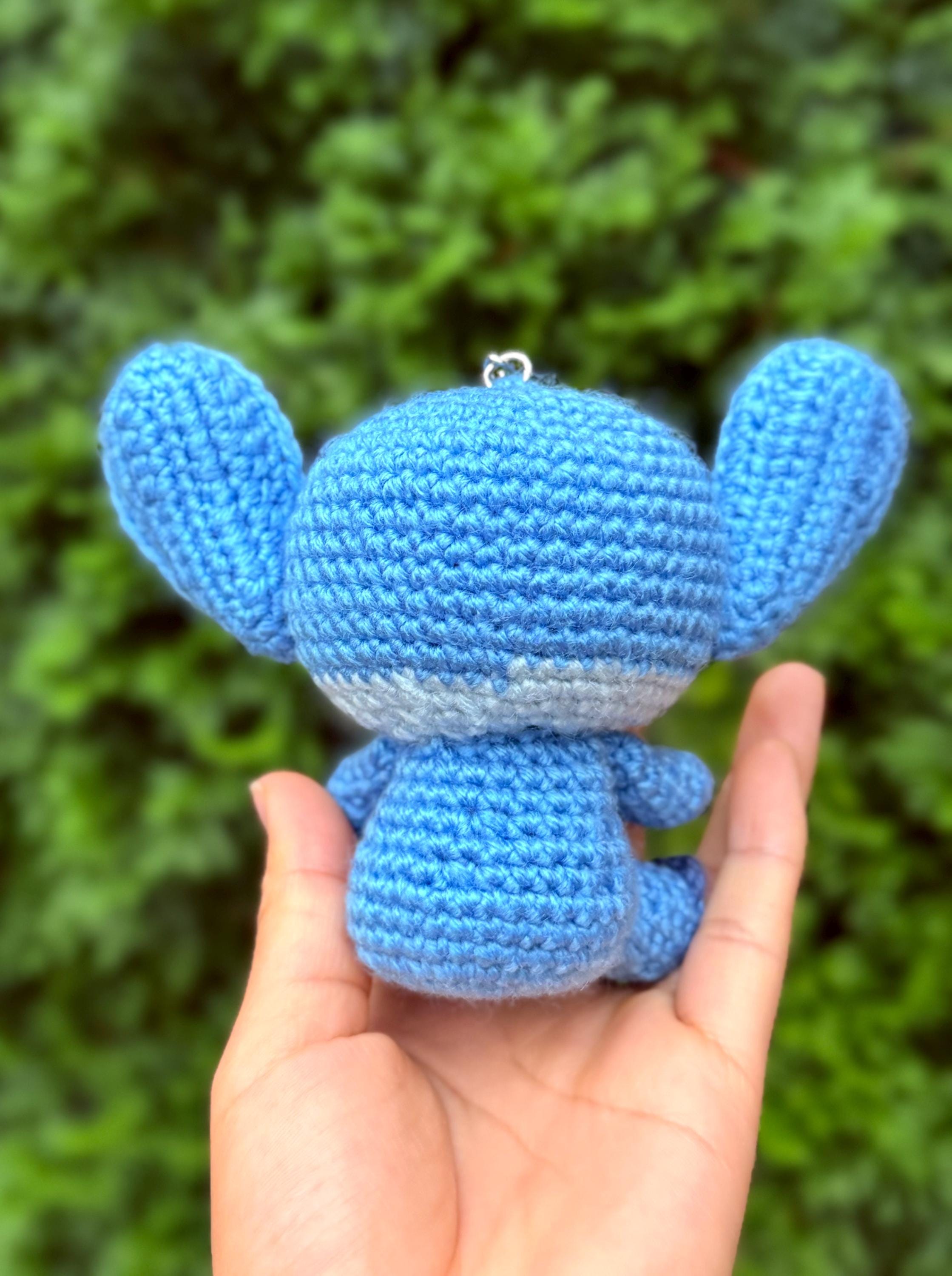 Crochet Stitch Inspired Keychain: Handmade Amigurumi Bag Charm - Etsy
