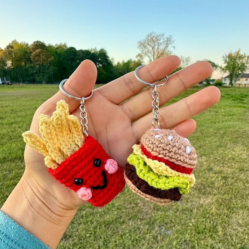 Burger and Fries - Etsy