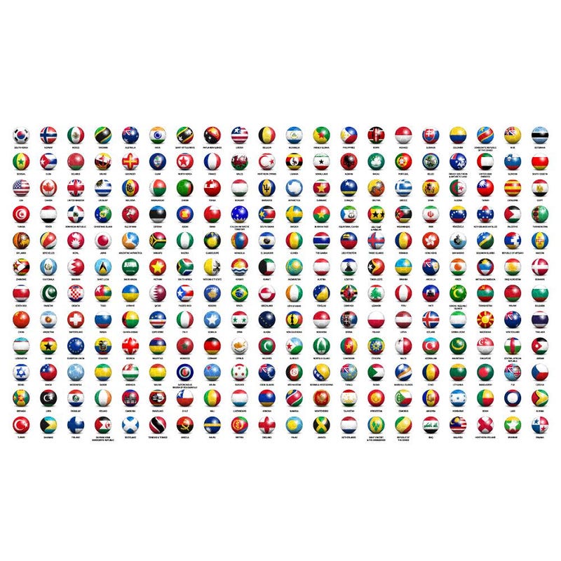 Countryballs Stickers - Etsy