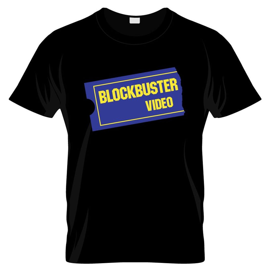 Blockbuster Video Retro Graphic T Shirt (nostalgia, Retro, Gift, T ...