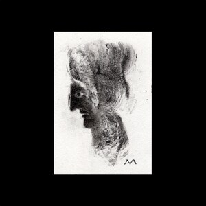 Original Expressionist, Surrealist Graphite Drawing on Watercolor Paper ...