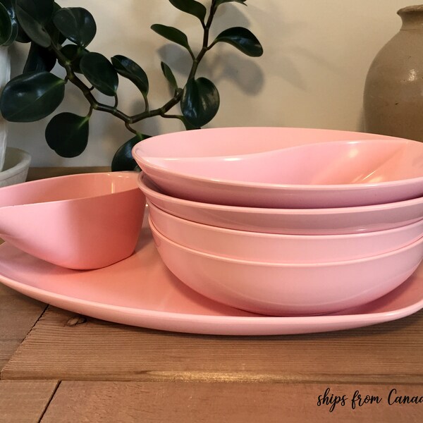 Pink Melmac - Etsy