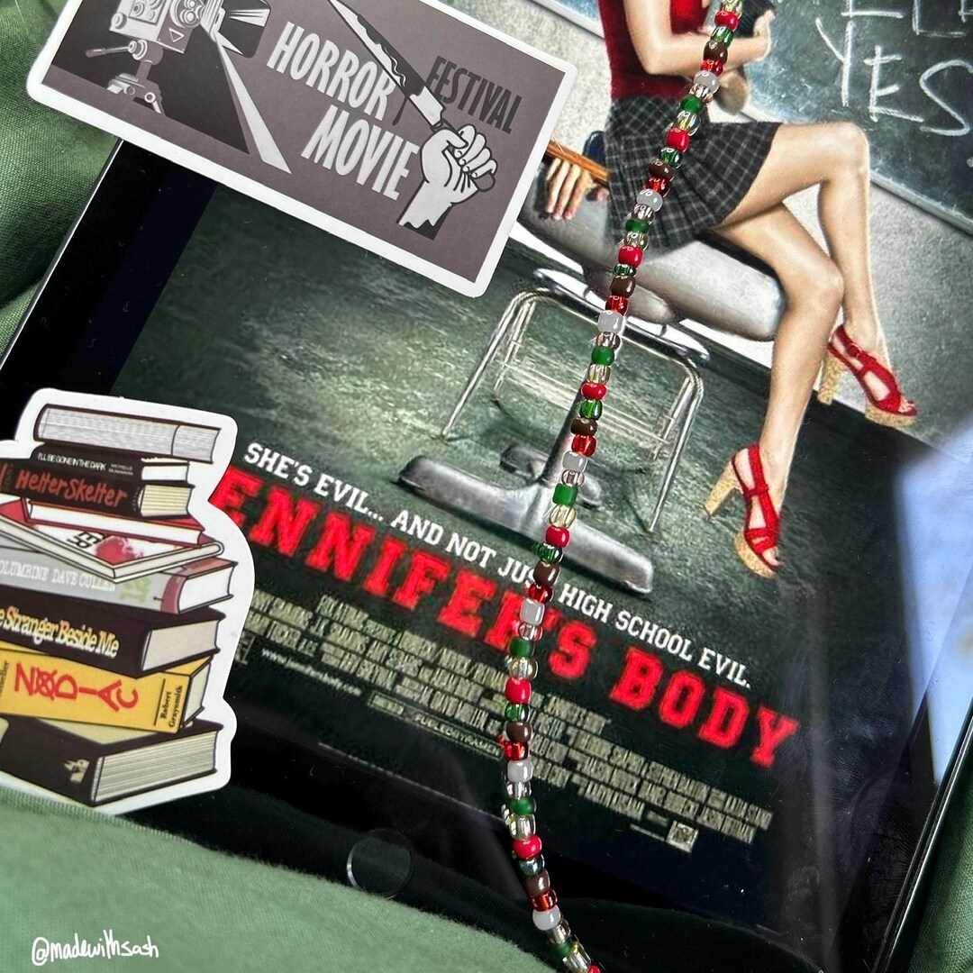 Jennifer’s Body Horror Comedy Movie Inspired Glass Beaded Necklace ...