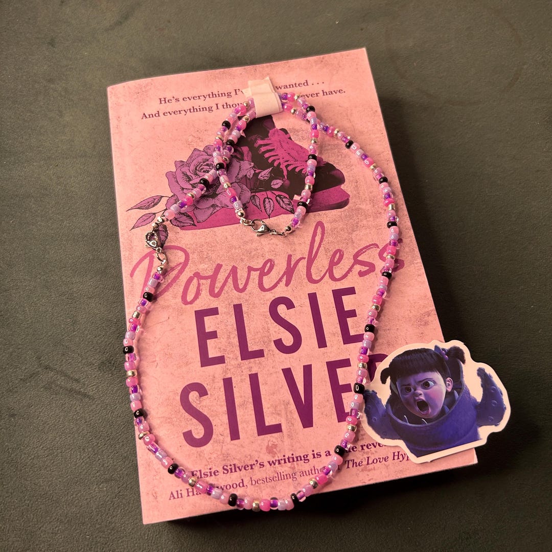 Powerless by Elsie Silver Inspired Glass Beaded Elastic Necklace and ...