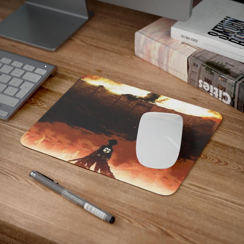 Attack on Titan Mouse Pad - Etsy