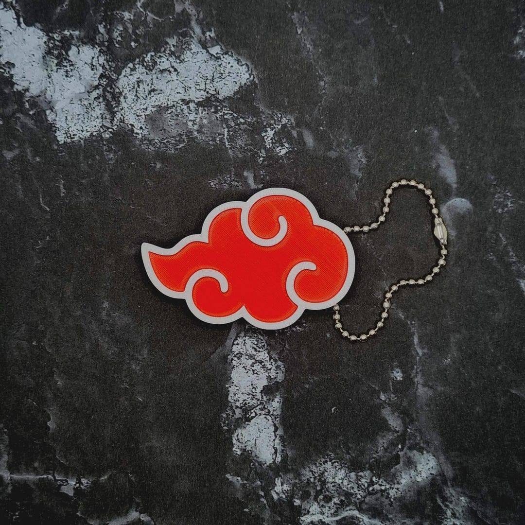 Akatsuki Keychain! - Etsy