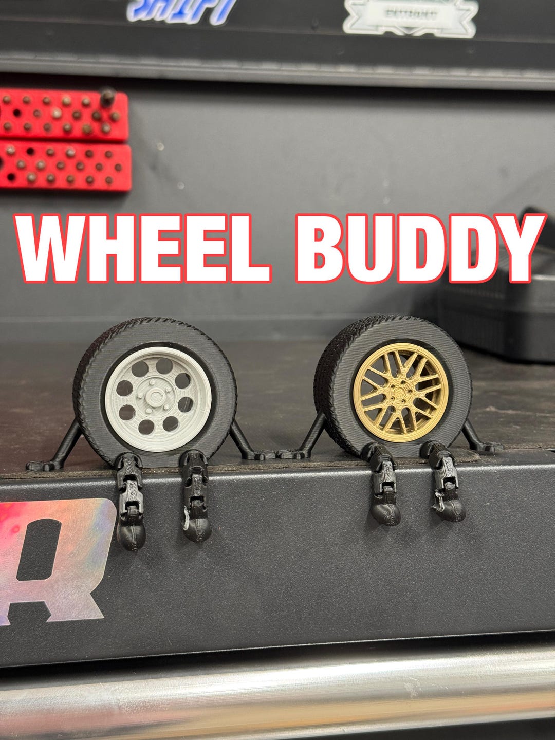 3D Printed Wheel Buddy Desk Toy | Unique Car Enthusiast Gift ...