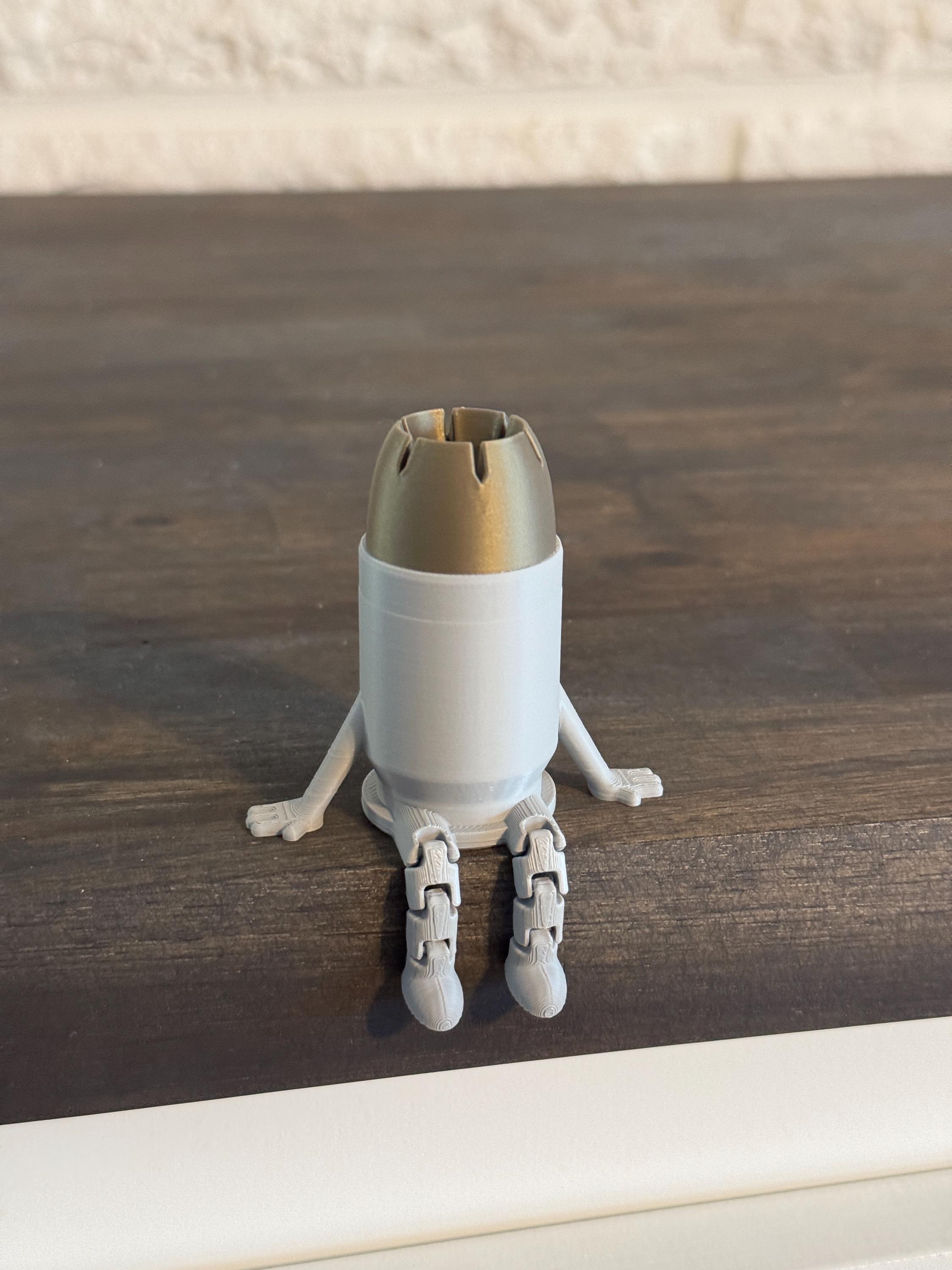 3D Printed Bullet Buddy Desk Toy - Novelty Decoration Gift - Etsy