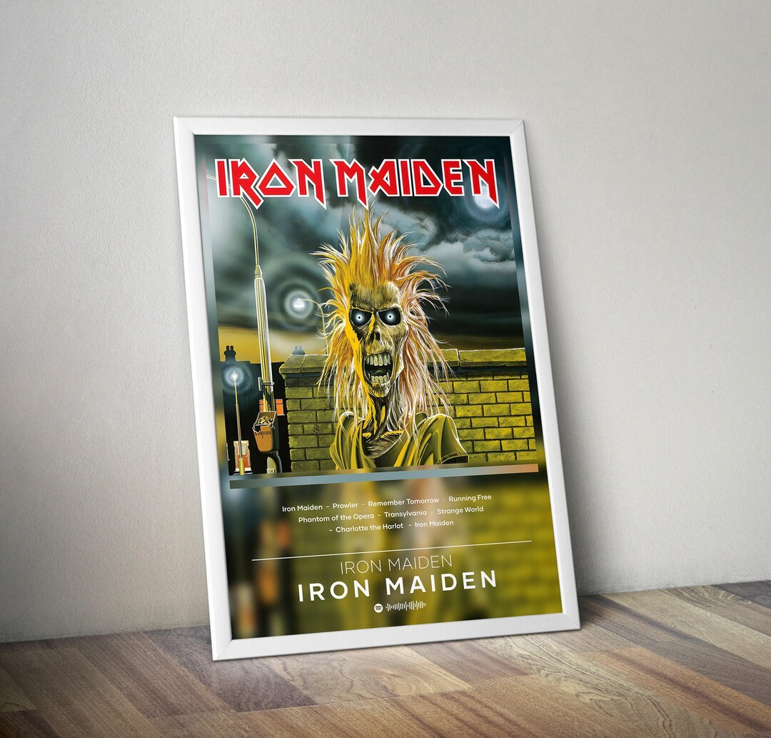 Iron Maiden Poster Print Iron Maiden Poster Album Poster Prints 4 ...