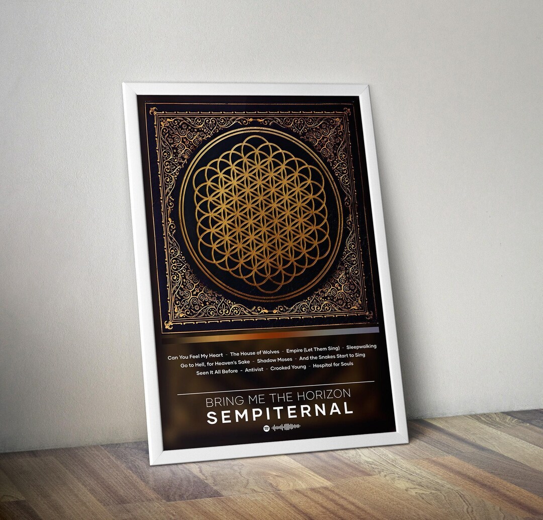 Bring Me the Horizon Poster Print Sempiternal Poster Album Poste 4 ...