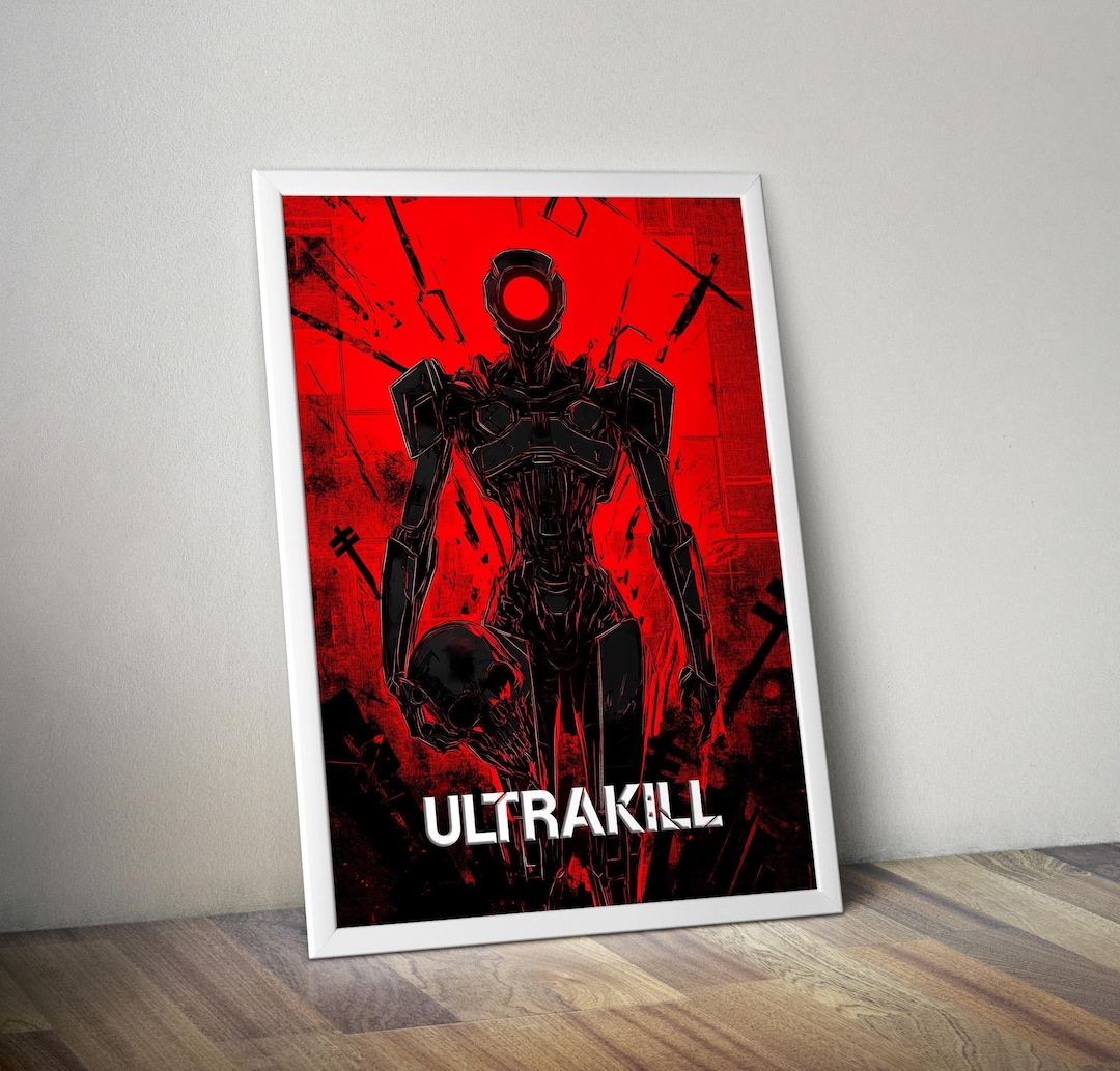 Ultrakill Ultrakill Poster Ultrakill Artwork Gaming Poster HD Color ...