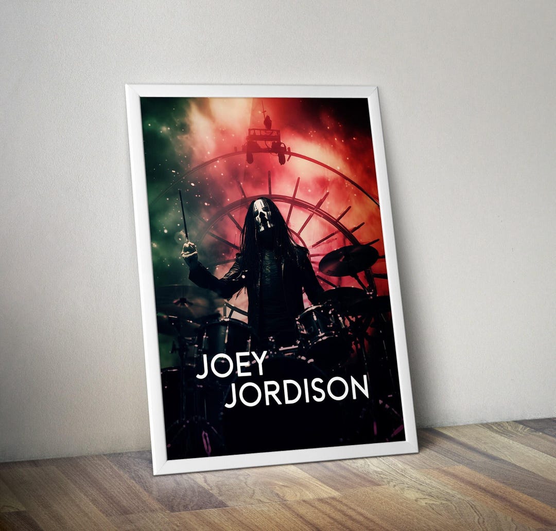 Joey Jordison Poster Print Artist Illustration Poster Artist Poster ...