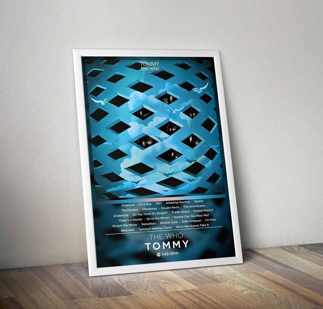 The Who Poster Print Tommy Poster Album Poster Prints 4 Colors Wall ...