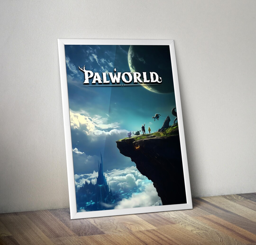 Palworld Palworld Poster Palworld Artwork Gaming Poster HD Color Wall ...