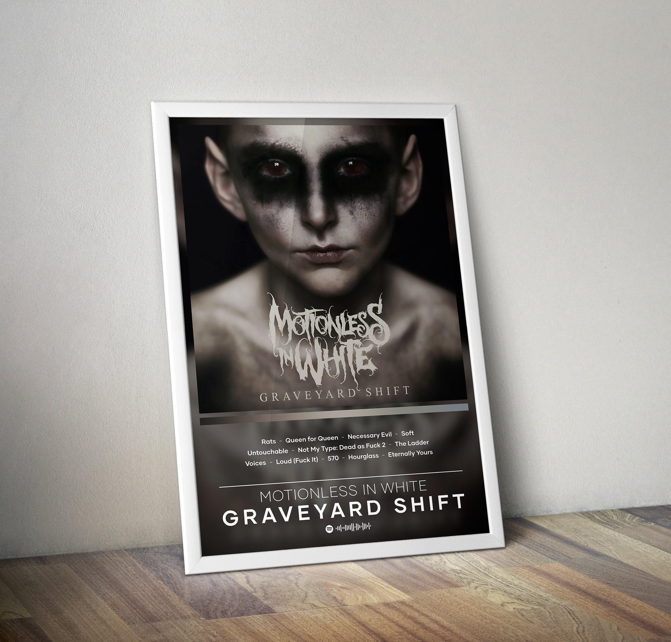Motionless in White Poster Print Graveyard Shift Poster Album Poster ...