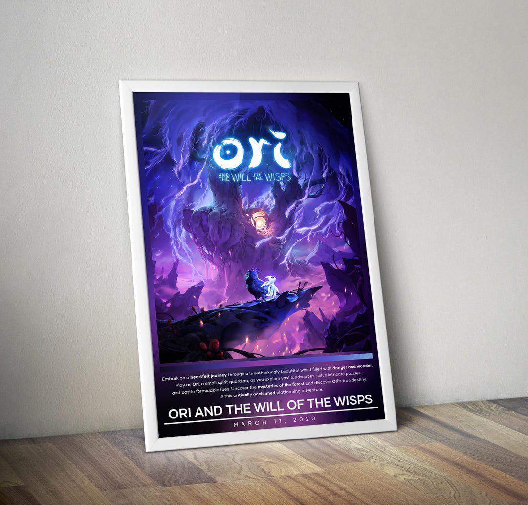 Ori and the Will of the Wisps Poster Print Gaming Poster Print 4 Colors ...