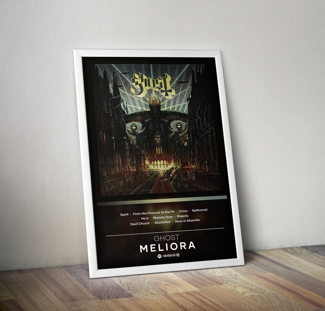 Ghost Poster Print Meliora Poster Album Poster Print 4 Color Wall Decor ...