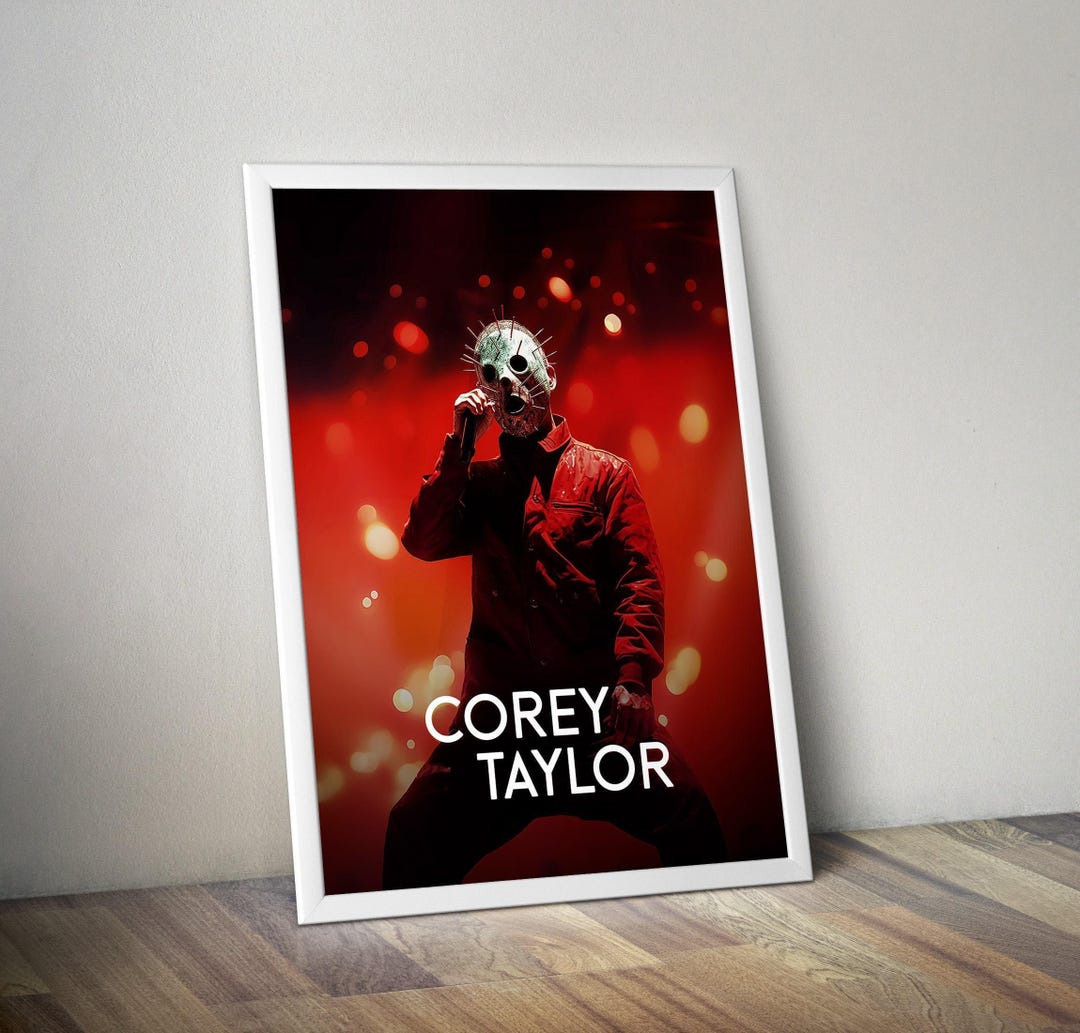 Corey Taylor Poster Print Artist Illustration Poster Artist Poster ...