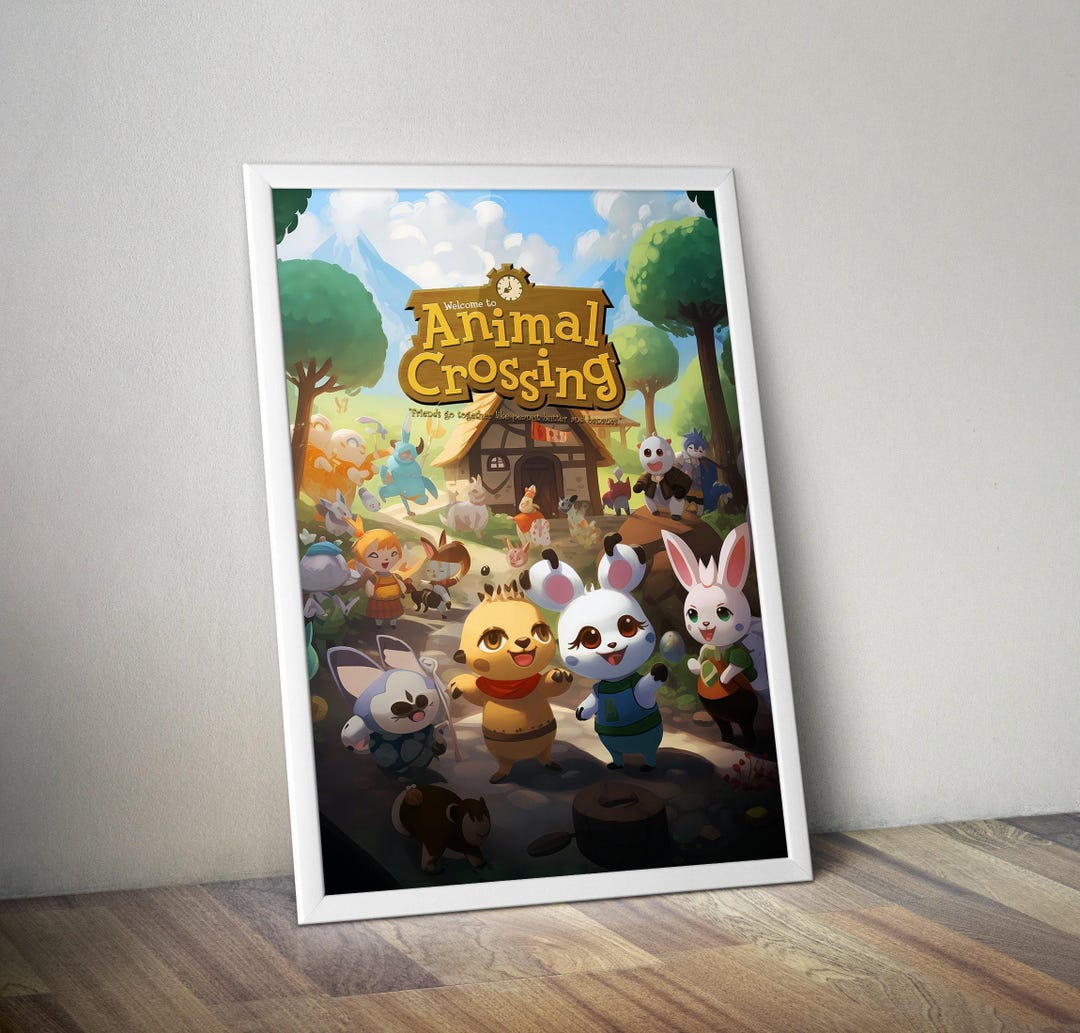 Animal Crossing Animal Crossing Poster Gaming Poster HD Color Game ...