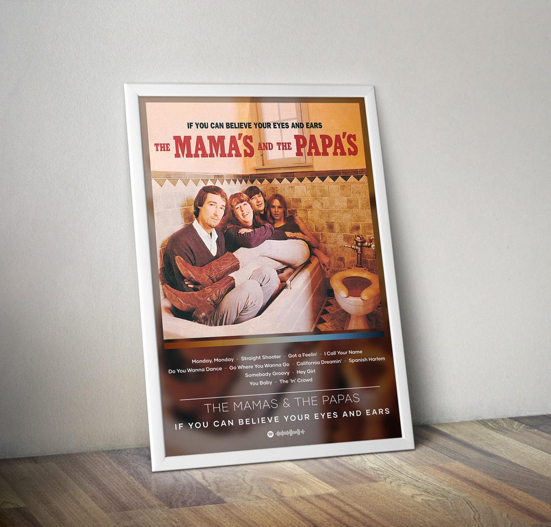 The Mamas & the Papas Poster Print If You Can Believe Your Eyes and Ears Poster Album Poster ...