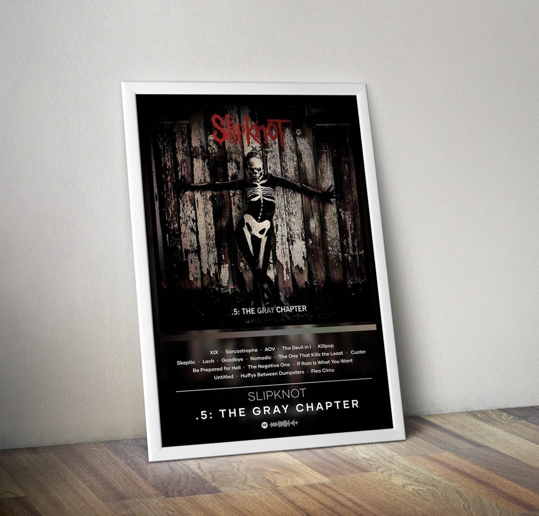 Slipknot Poster Print .5: the Gray Chapter Poster Album Poster Prints 4 ...
