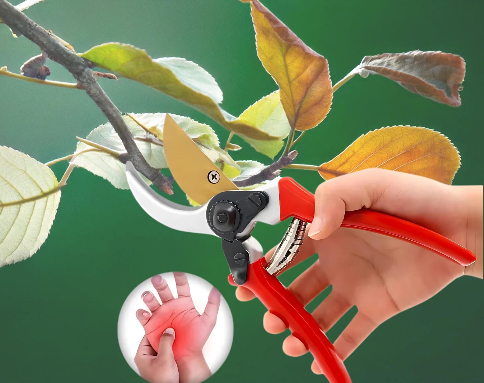 Custom Garden Shears – Heavy Duty Bypass Pruning Shears for Trees and ...