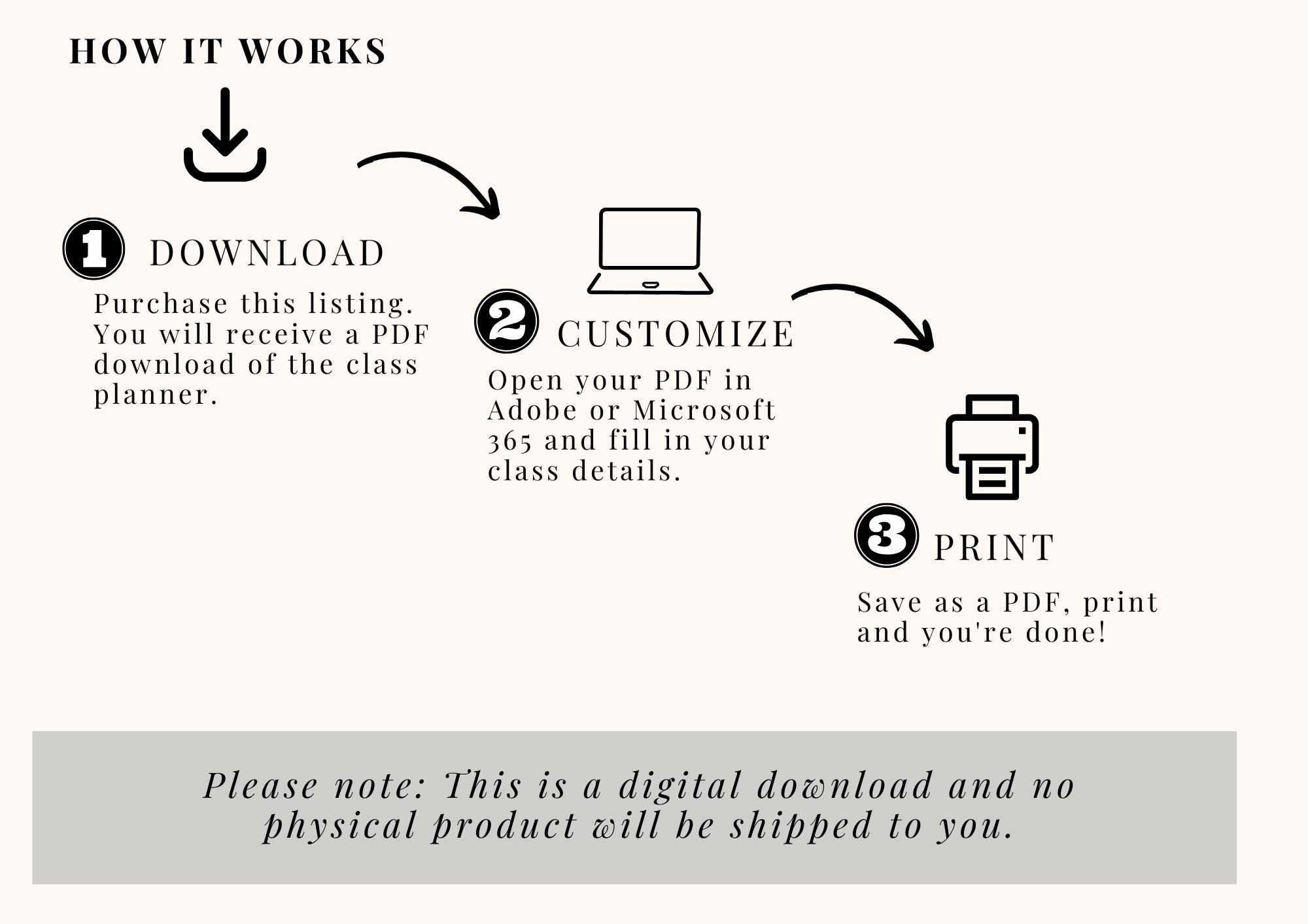 Pilates Class Planner Template | Pilates Instructor | Reformer Pilates ...