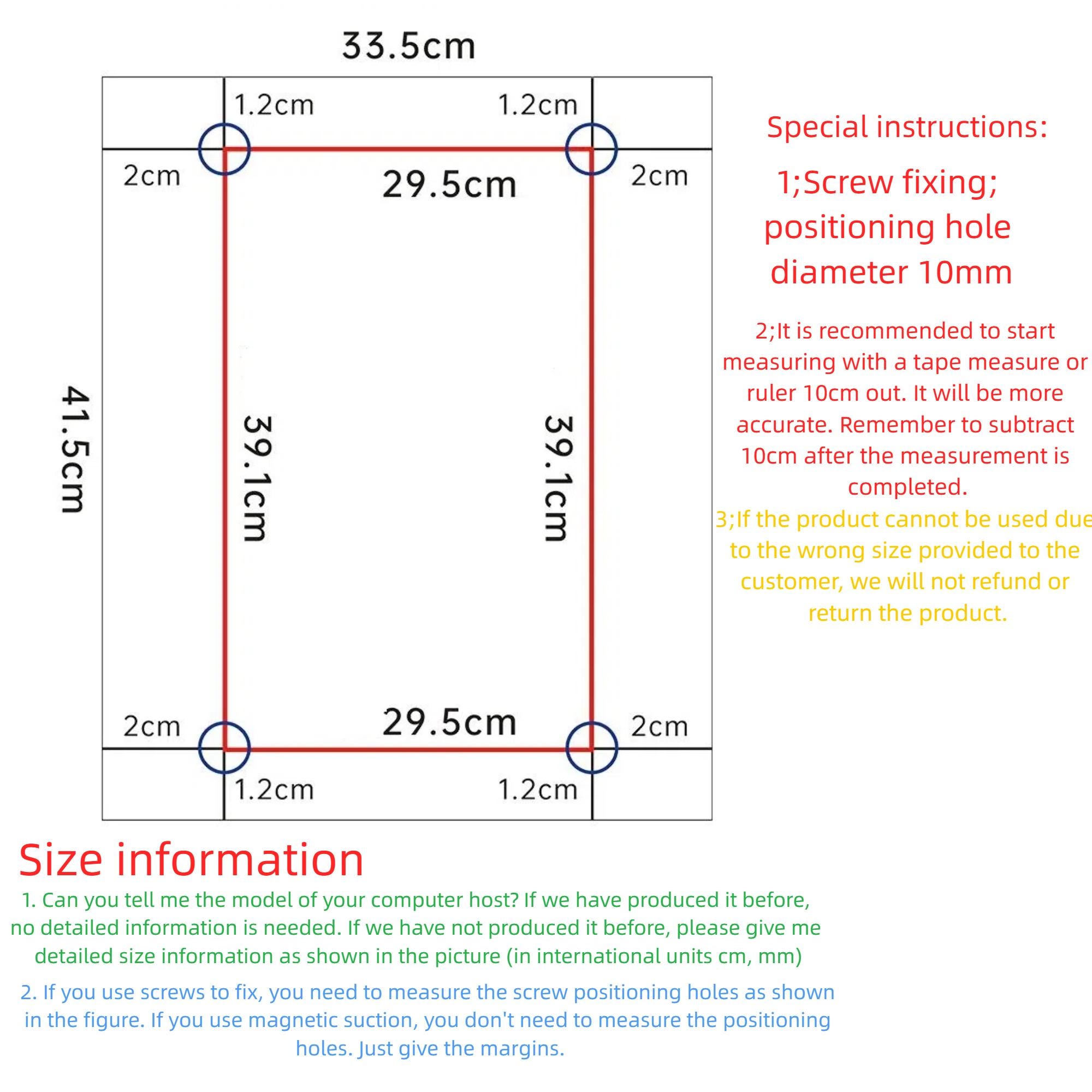PC Case Custom Ventilation Panels/skin Decor/glass/corsair Airflow ...