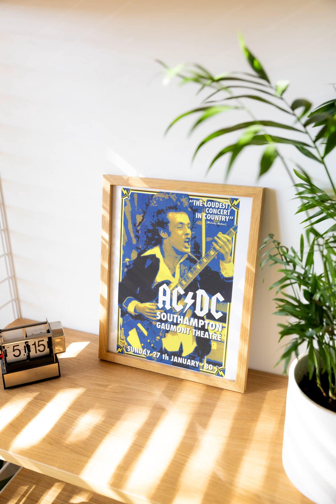 ACDC A3 Music Poster - Etsy