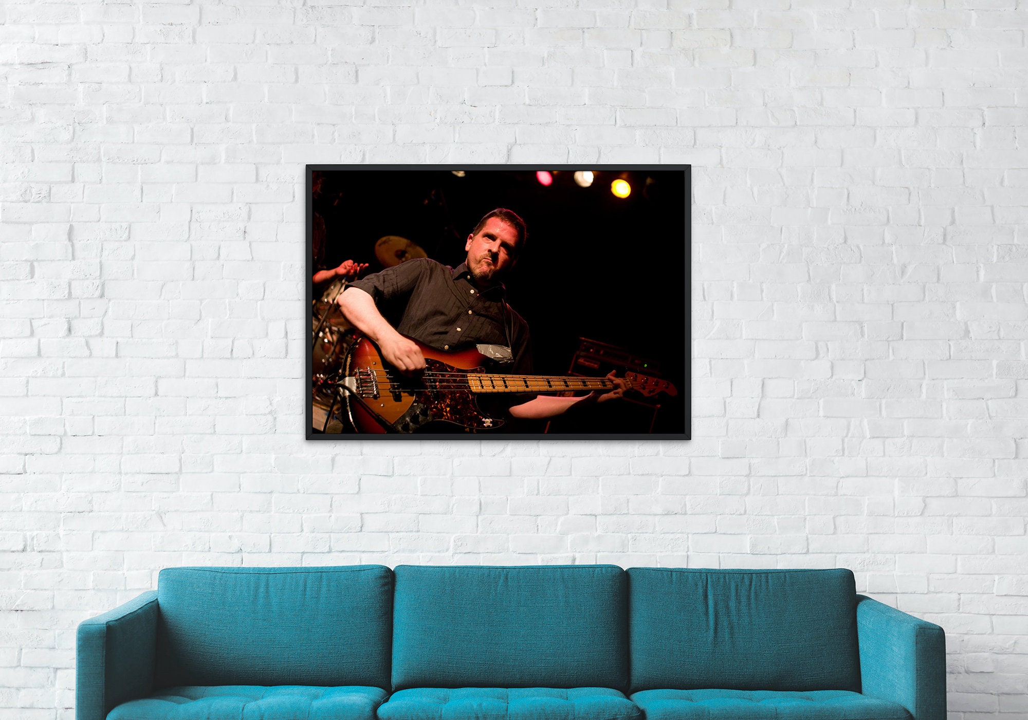 David Wm Sims Performing With the Jesus Lizard Live at Exit/in on July ...