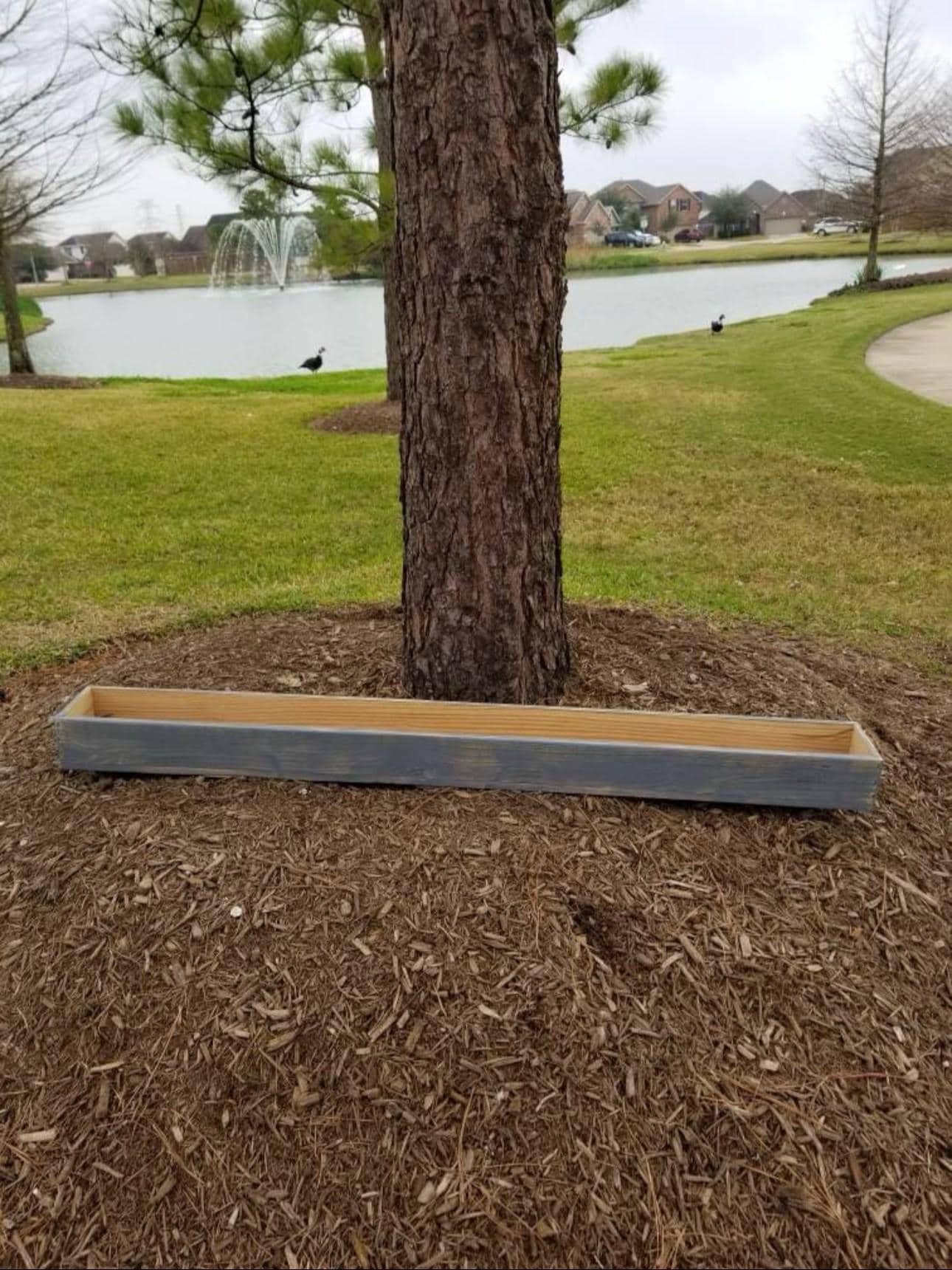 Large Wood Planter Boxes, Large Rustic Planter Boxes, Large Planter Box ...