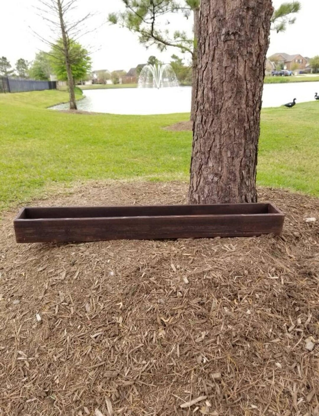 Large Wood Planter Boxes, Large Rustic Planter Boxes, Large Planter Box ...