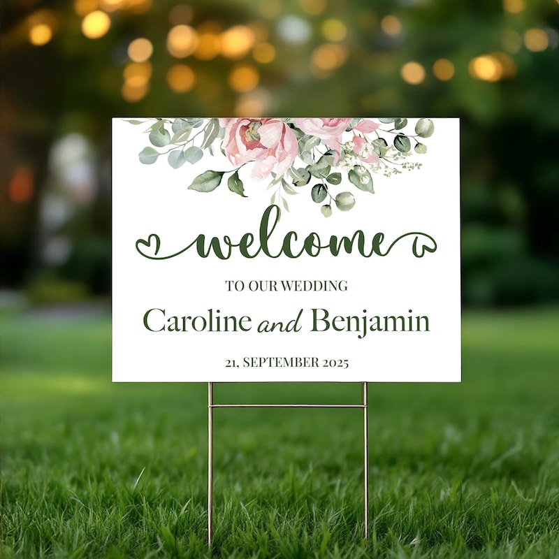 Wedding Yard Signs - Etsy