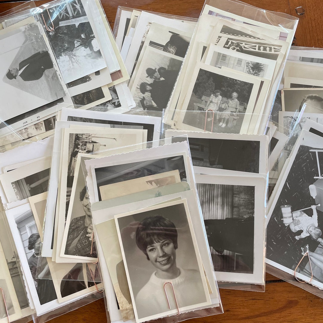 NEW COLLECTIONS of Random Collection of Black & White Snapshots - Etsy