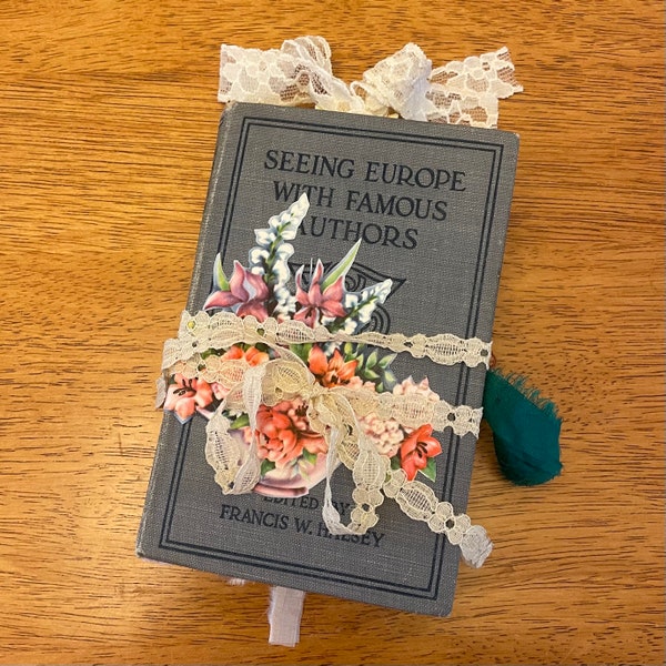 Repurposed Book - Etsy