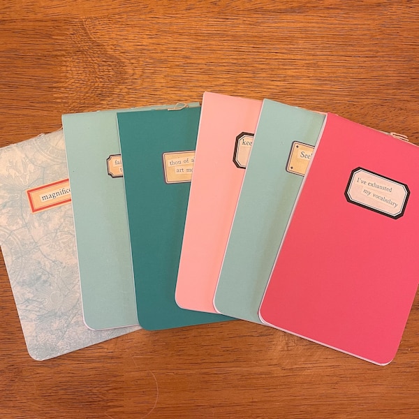 Handmade Notepad - Etsy