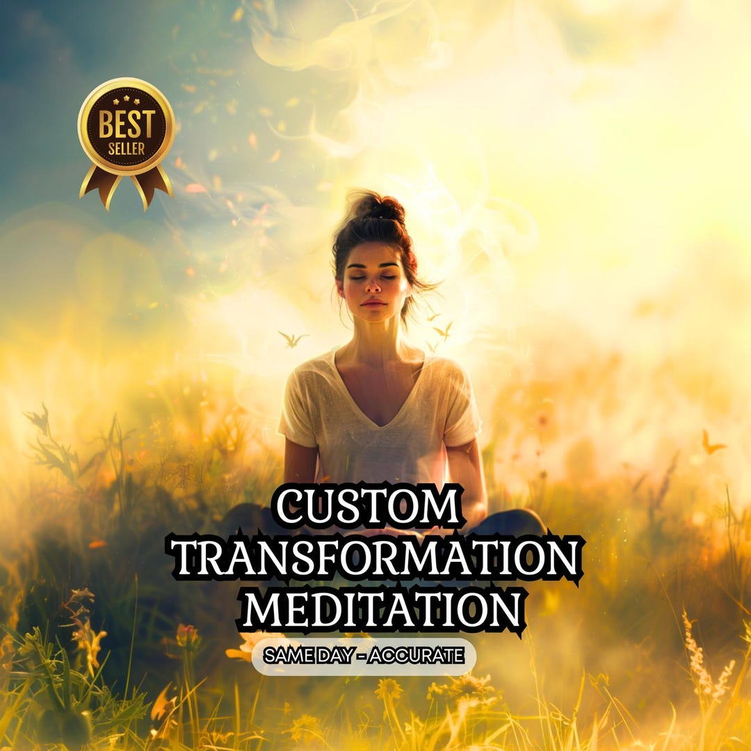 Custom Transformation Meditation,embrace Change & Growth,meditation for ...
