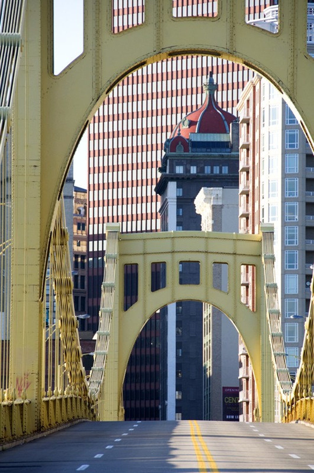 Pittsburgh Bridge -- Andy Warhol Bridge -- 11x14 Pittsburgh City Bridge ...