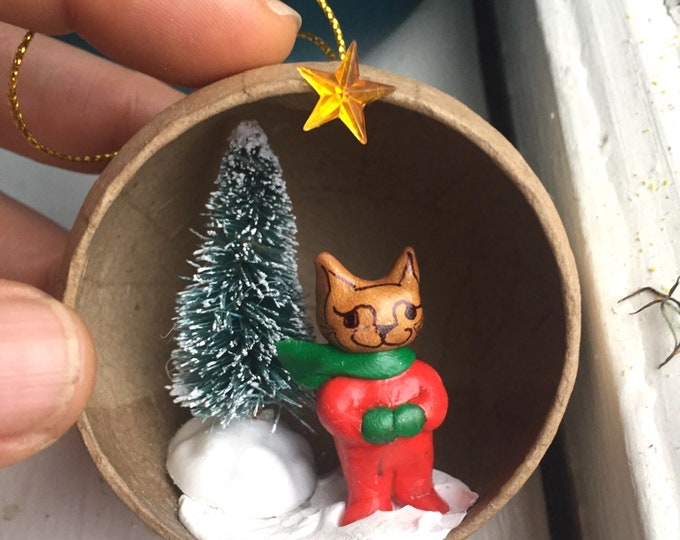 Cat Nativity Set - Etsy