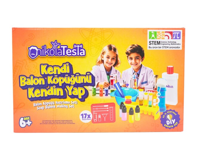 Create the Bouncing Bubble Experiment! DIY Science Kit for Kids, Fun ...