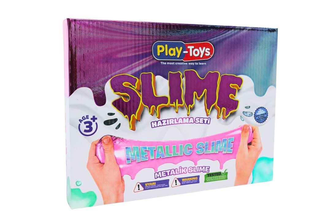 Metallic DIY Slime Set - Shiny Slime-making Kit for Kids | Creative Fun ...