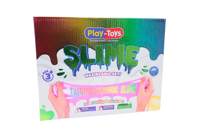 Thermochromic DIY Slime Set - Colour-changing Slime Kit for Kids ...