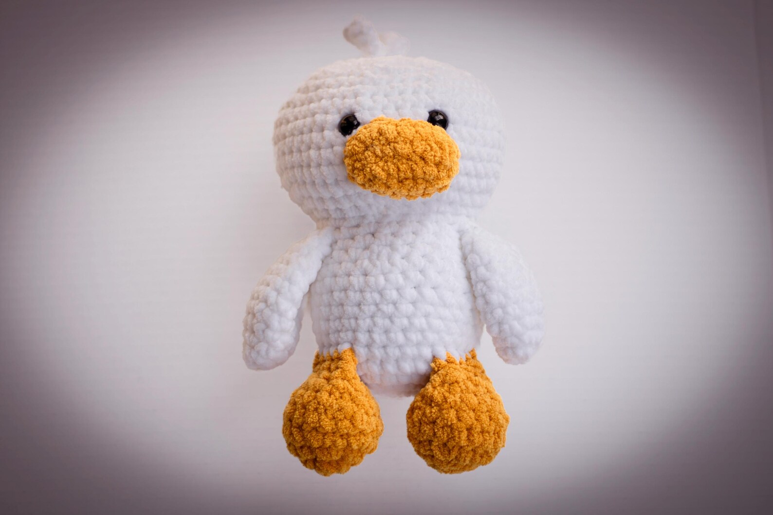 White Duck Stuffed Animal Plushie/amigurumi/crocheted Duck/newborn ...