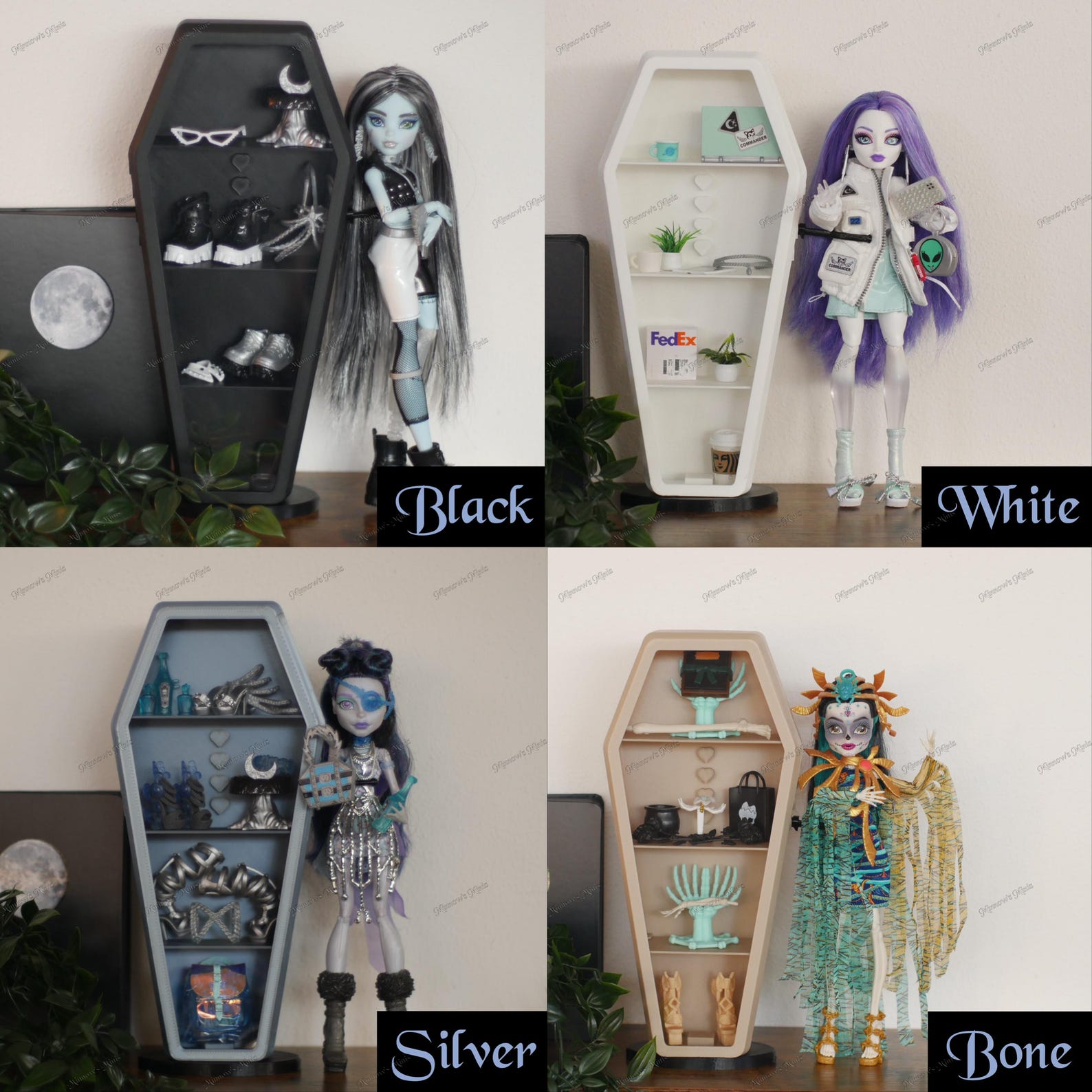 Minnow’s Modular Coffin Display for Monster High Dolls - Etsy