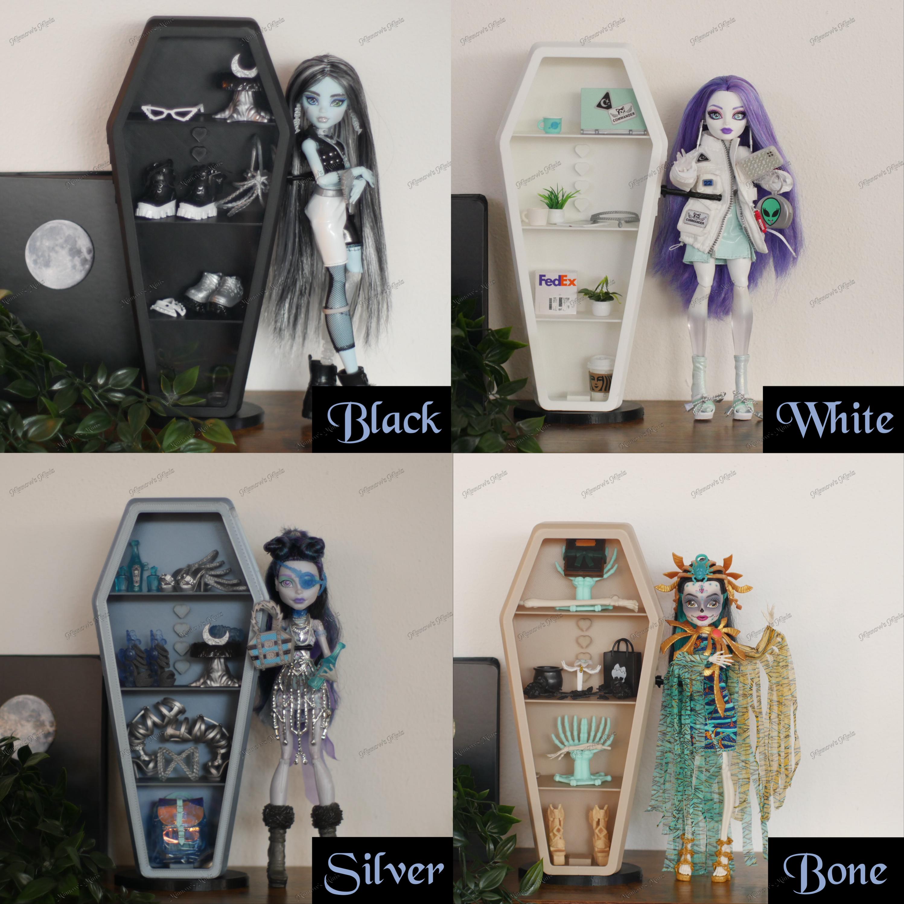 Minnow’s Modular Coffin Display for Monster High Dolls - Etsy