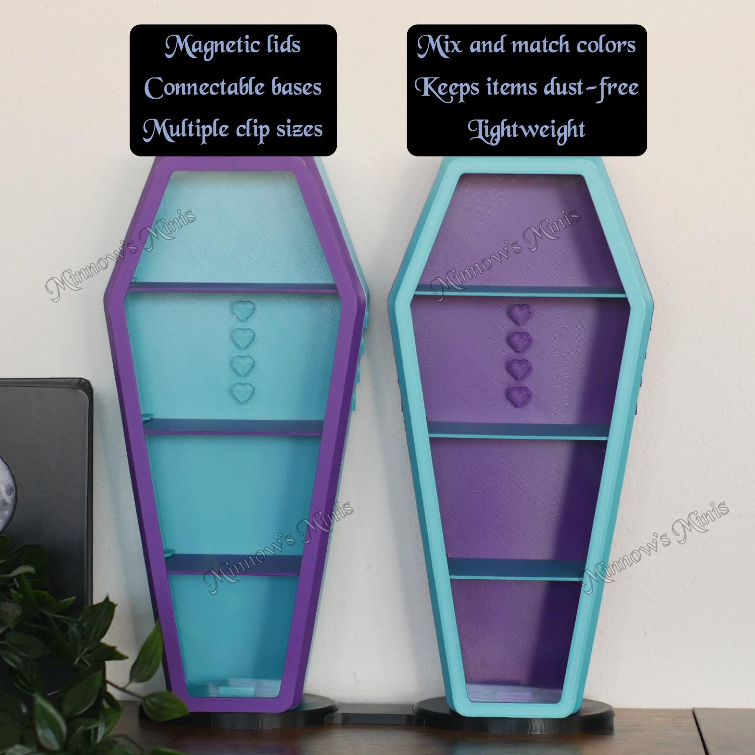 Minnow’s Modular Coffin Display for Monster High Dolls - Etsy