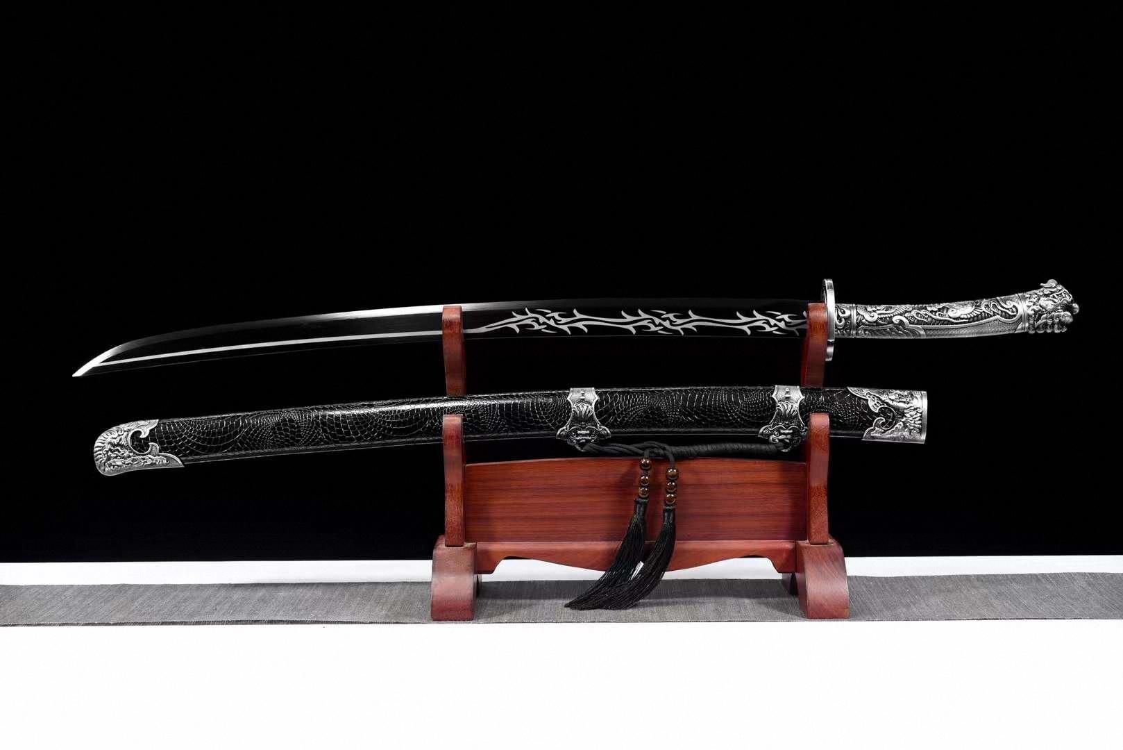 Hand-milled Samurai Sword Solid Wood Sheath Crafts Japanese Sword High ...