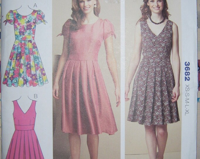 Misses Taylor Swift Dress Pattern Sz Xs S M L Xl Kwik Sew 3682 - Etsy