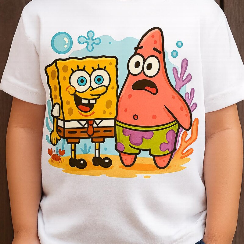 Spongebob Iron on Svg - Etsy