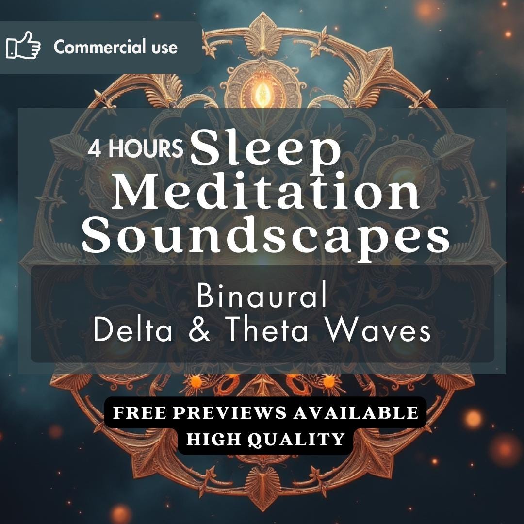 Sleep Meditation or Hypnosis Soundscapes With Binaural Theta- and Delta ...